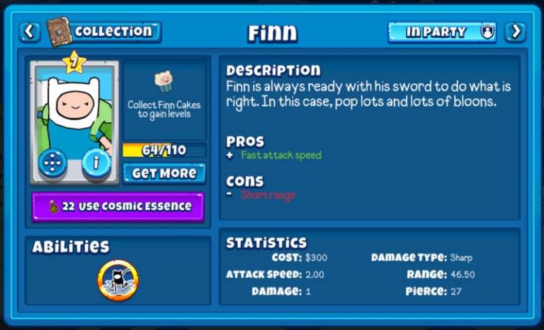 The Best Characters (and Weapons) to Use in BATTD | Bloons Adventure Time TD Guide - Basically ...