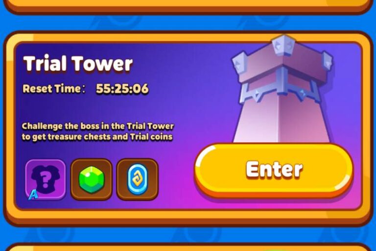Trial Tower Guide (Including Skills) in Punball - Basically Average
