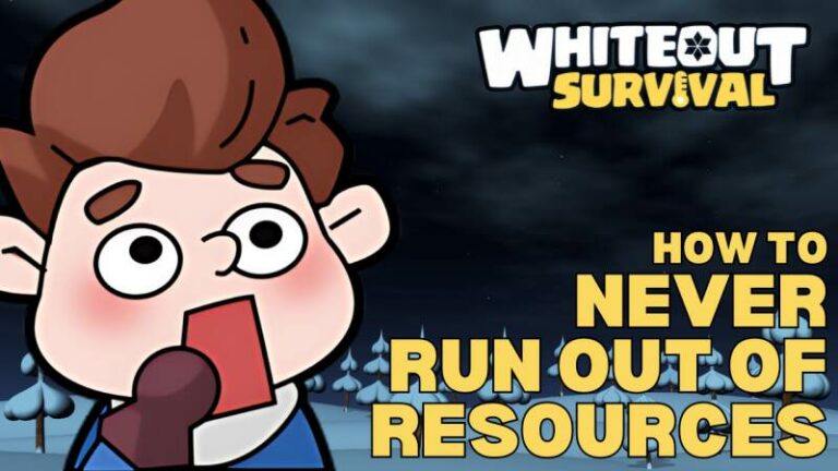 How to Never Run out of Resources in Whiteout Survival - Basically Average